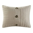 Mainstays 5-Piece Tan Striped Comforter Set, Full/Queen - Walmart.com