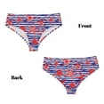 Uemuo Sea Stars Pattern Womens Cotton Underwear Full Coverage Briefs