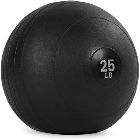 Valeo 10-Pound Medicine Ball With Sturdy Rubber Construction And ...
