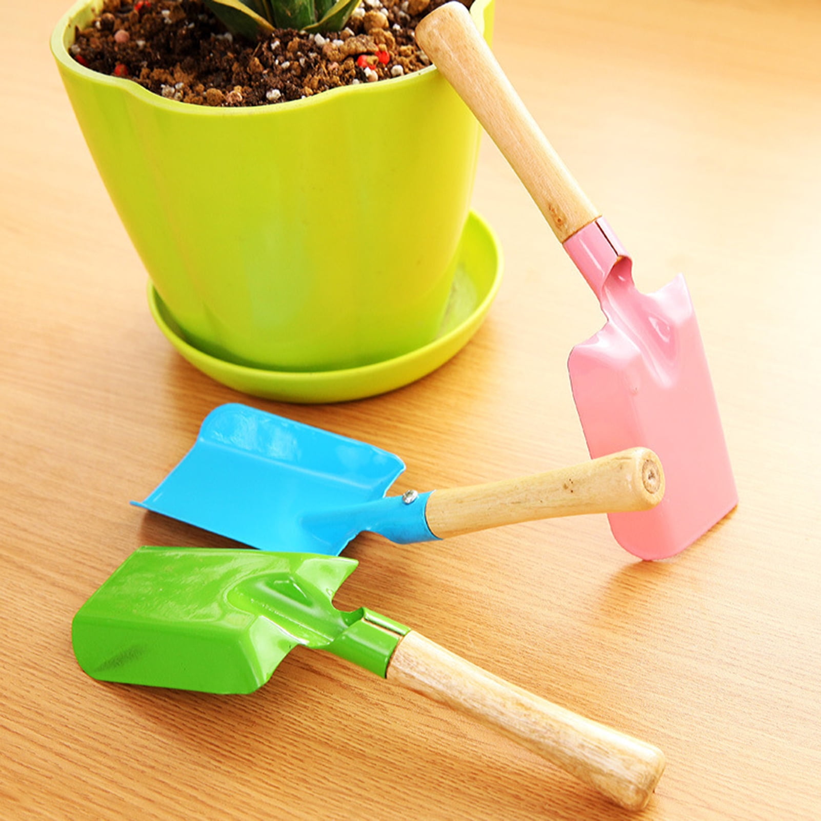 UDIYO 3Pcs Garden Tools Mini Gardening Shovel Plant Potted Flower ...