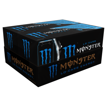 Monster Energy Extra Strength Super Dry Energy Drink, 12 Fl. Oz., 12 ...
