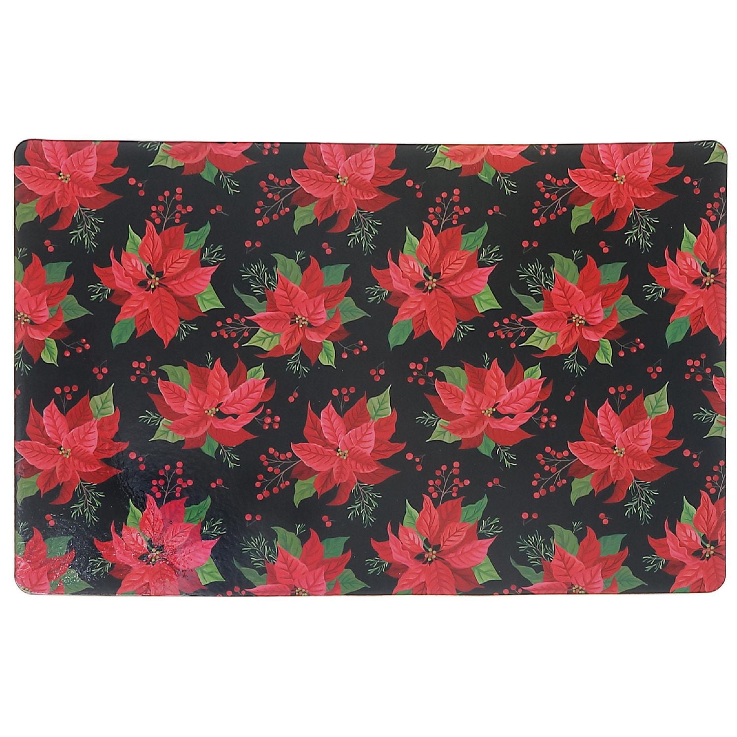 Click here for Ih Casadécor Plastic Placemat Multi Poinsettia - S... prices