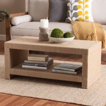 bali & pari Adaya Boho Coffee Table, Natural Brown - Walmart.com