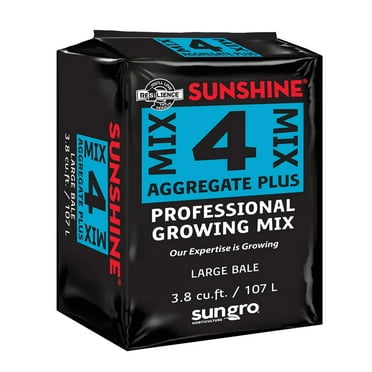 SunGro Horticulture Sunshine Advanced Mix #4, Organic Coconut Soil with ...