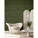 Advantage Blocks Olive Checkered Wallpaper - Walmart.com