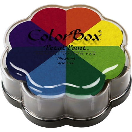 ColorBox Pigment Petal Point Ink Pad 8 Colors-Pinwheel | Walmart Canada