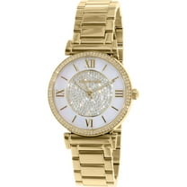 Michael Kors Watches Portia Stainless-Steel Two-Hand Sub-Eye Watch ...
