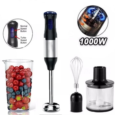 Hand Blender, 5-in-1 Immersion Hand Blender,12 Speed Turbo Mode Stick ...