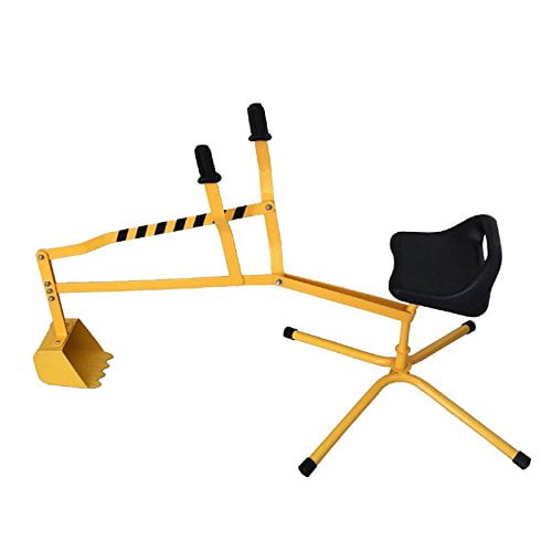 MTB Kid Ride-on Dig Working Crane Sand Play Digger Yellow Scooper ...