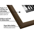 Free Shipping! Americanflat 8x8 Walnut Picture Frame with Shatter ...