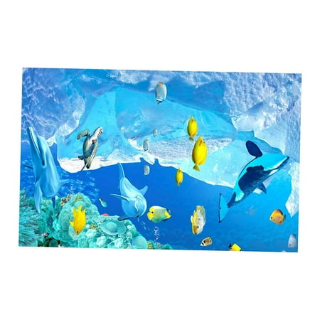 Fish Tank Background Double Sided Aquarium Landscape Sticker ...