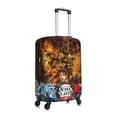 Demon Slayer Infinity Castle Suitcase Cover Elastic Washable Luggage ...