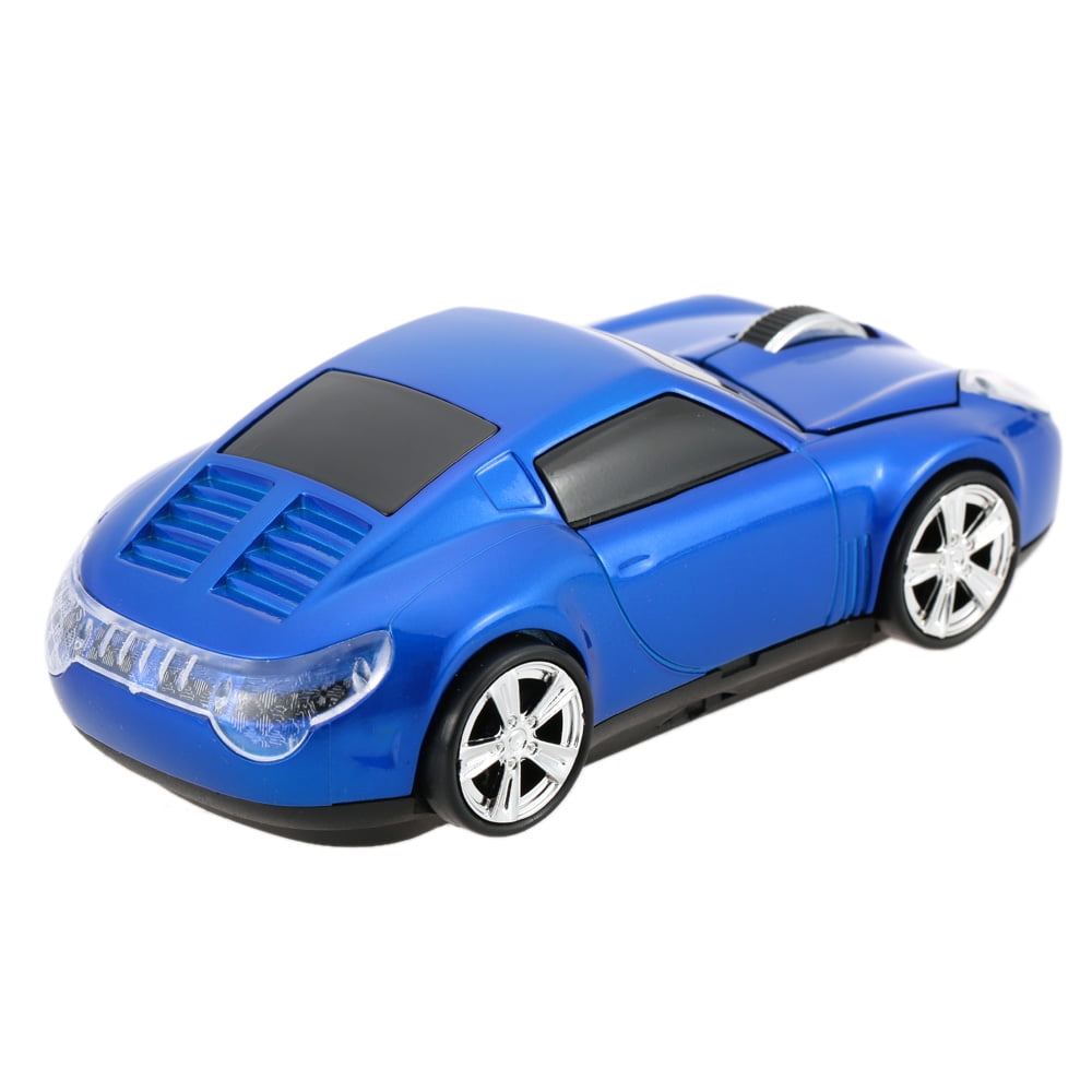 2.4GHz Wireless Racing Car Shaped Optical USB Mouse/Mice 3D 3 Buttons ...