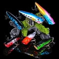 Double Hook Slow Sinking Artificial Baits With Flexible Tail Realistic ...