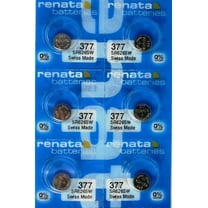 Murata Power Solutions 377 SR626SW Battery 1.55V Silver Oxide Watch ...