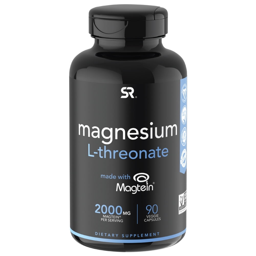 Sports Research Sports Research Magnesium L-Threonate - 90 Count ...