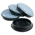 Magic Sliders Gray 2-3/8 in. Sliding Discs, Furniture Glide Pads, 4 ...