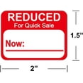 Reduced Stickers Price Pricing Retail Labels 1.8x2inch Grocery Store ...