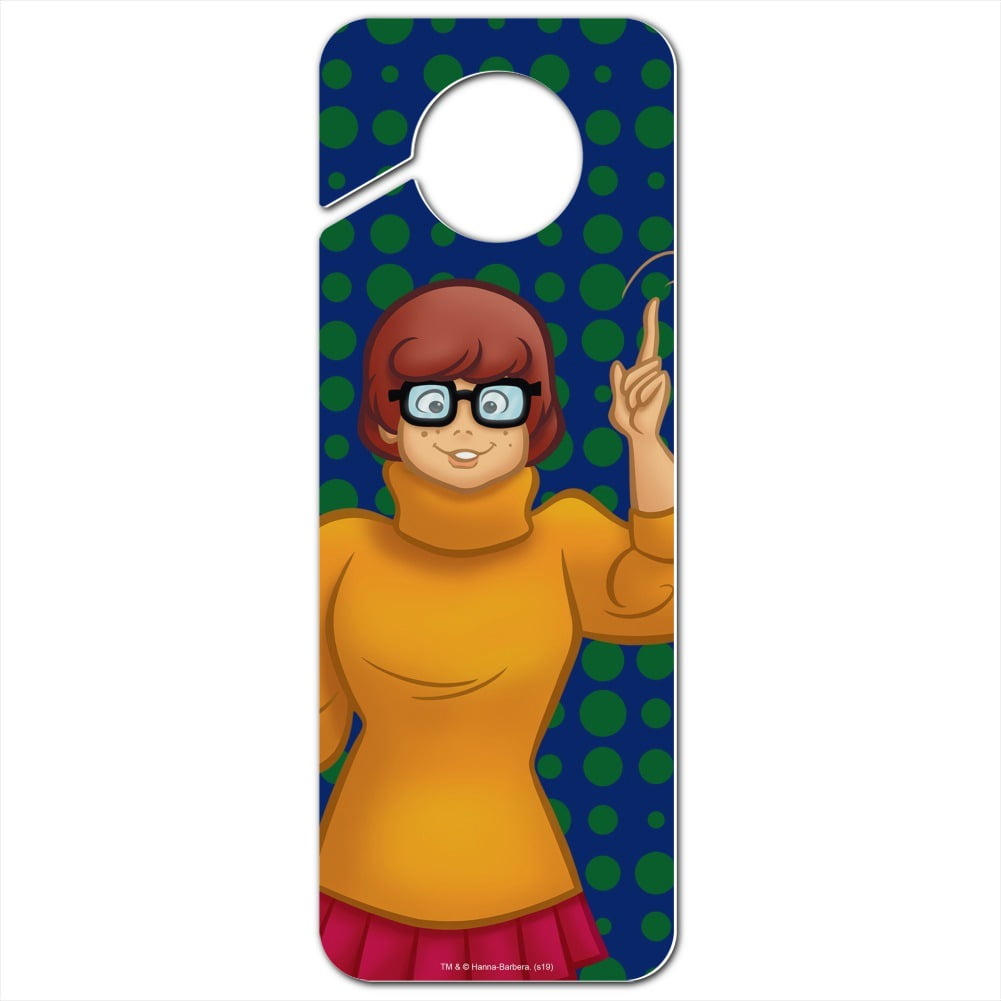 Scooby Doo Velma Character Plastic Door Knob Hanger Sign - Walmart.com