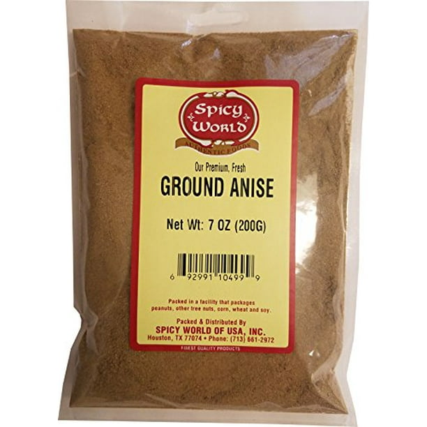 Spicy World Ground Anise Powder 7 Ounce - Walmart.com