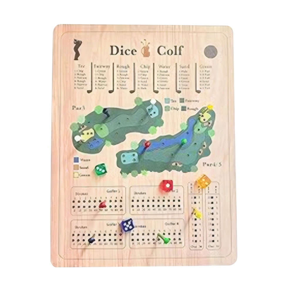 Juego Mesa Dice Game Dados para Adultos (marcador Golf) | Walmart en línea