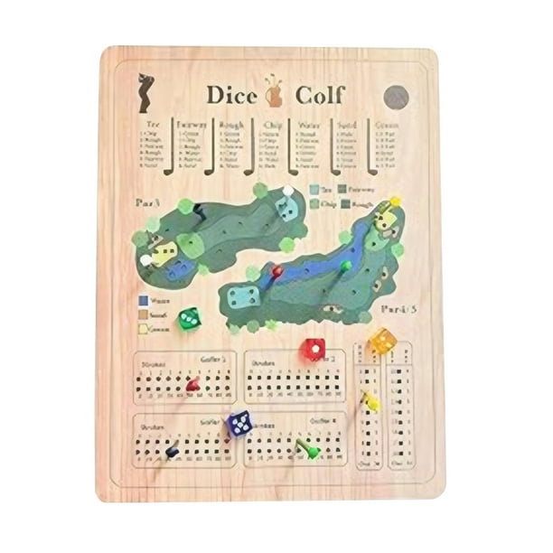Juego Mesa Dice Game Dados para Adultos (marcador Golf) | Walmart en línea