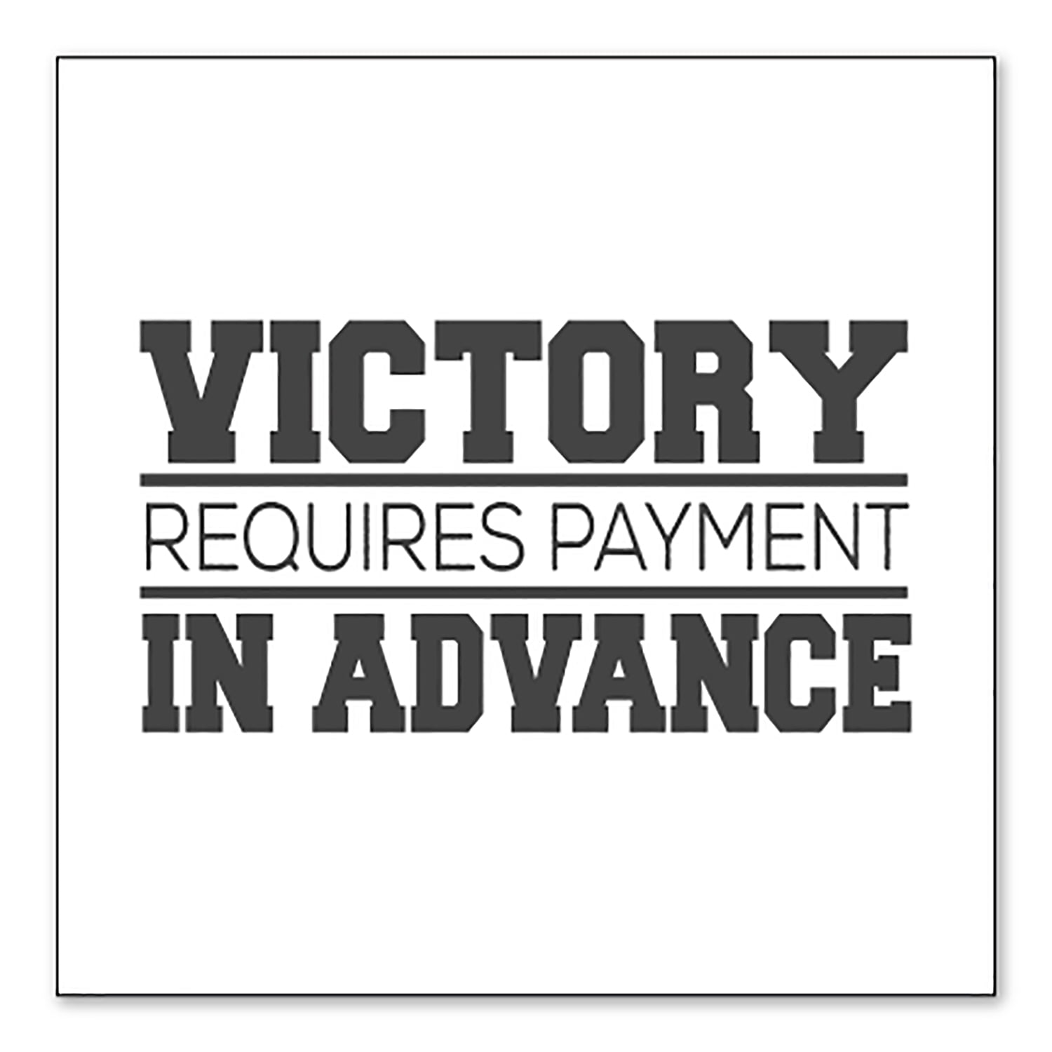 DistinctInk Custom Bumper Sticker - 10" x 10" Decorative Decal - White ...