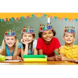 WhatSign First Day of School Crown Craft Kits 24Pcs Back to School ...