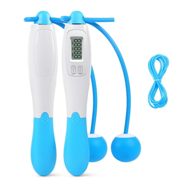 Skipping Rope with Ball Handle Speed Jump Rope Adjustable Rope ...