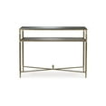 Signature Design by Ashley Cloverty Glass Top Sofa Table, Gold Finish - Walmart.com