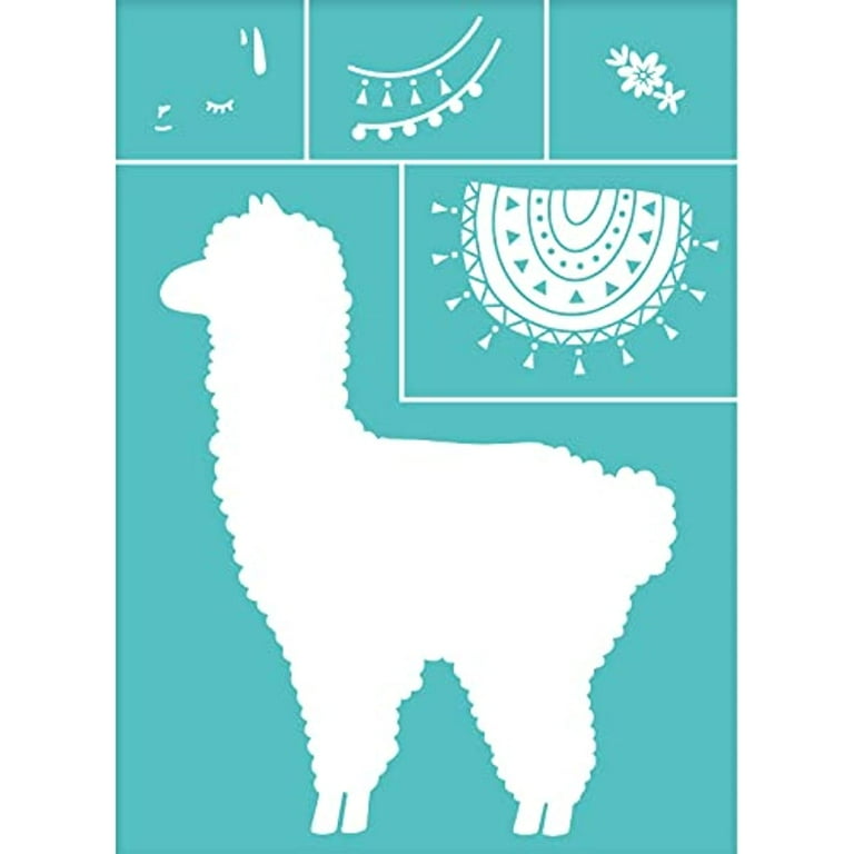 Alpaca Stencil