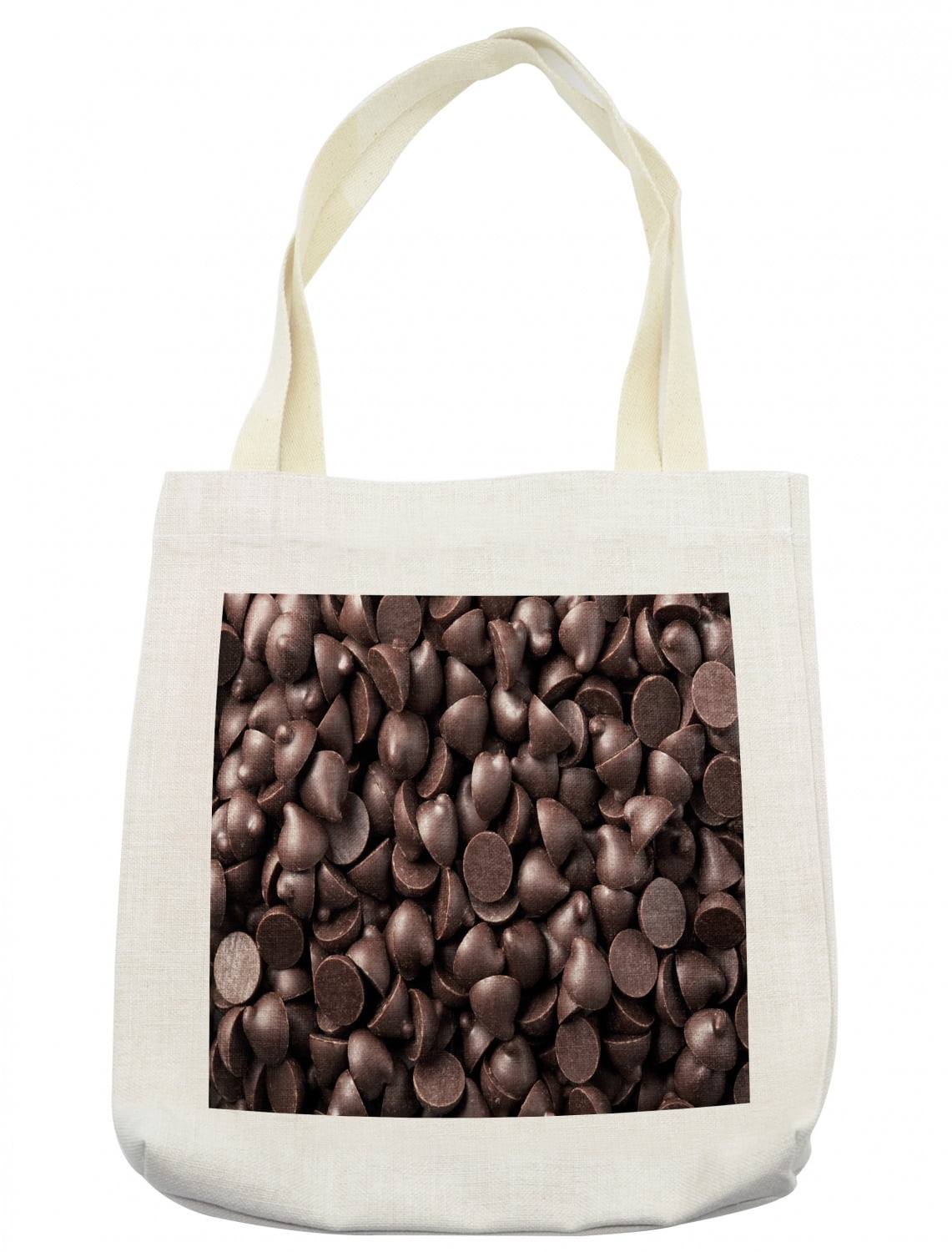 Chocolate Tote Bag, Close up Food Photography of Chocolate Chips ...