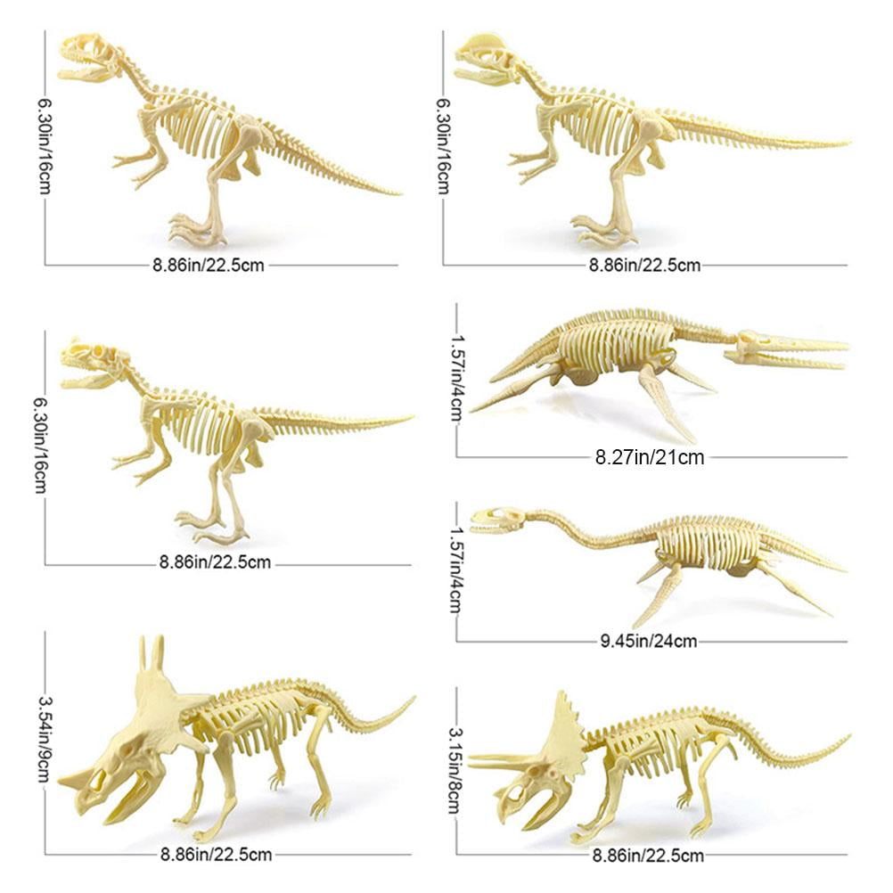 Click here for Estink 7 Pcs Aur Skeletons Aur Bones Toys For Kids... prices