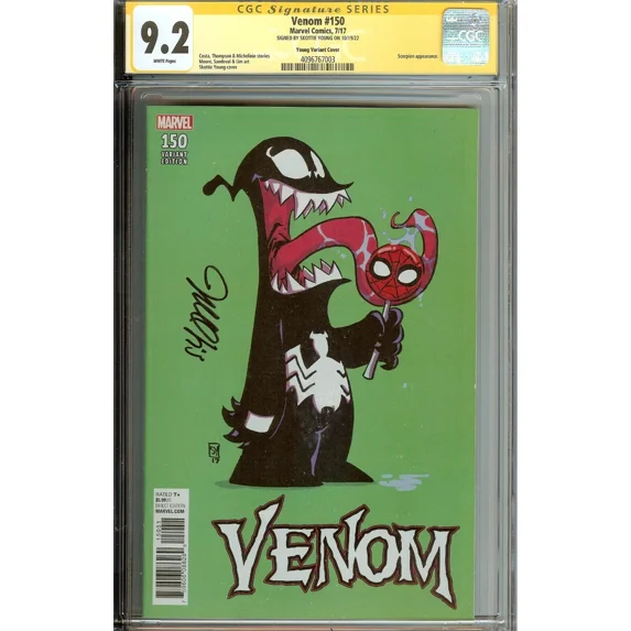 Venom #150 (Marvel Comics, 2017) – CGC Signature Series 9.2 – Signed by ...