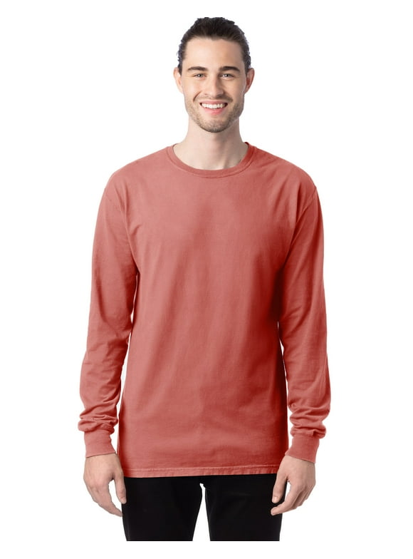 red long sleeve t-shirts