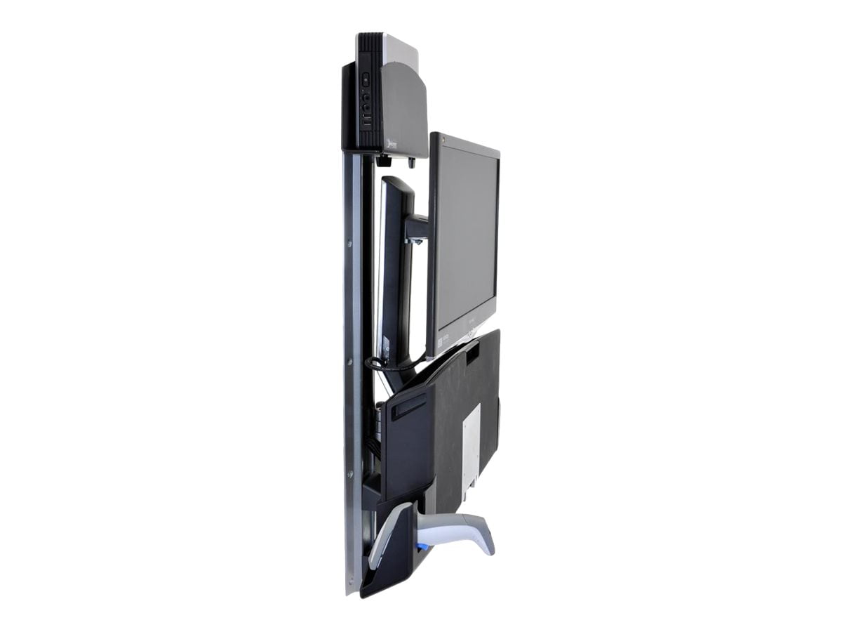 Ergotron StyleView Sit-Stand Combo Extender - Mounting component ...