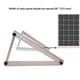 WindyNation Adjustable Solar Panel Mount Mounting Rack Bracket with ...