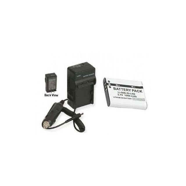 D-LI92 DLI92 D-L192 DL192 Battery + Charger for Pentax Optio RX18 RZ18 ...