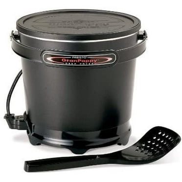 Presto 05411 Gran Pappy Deep Fryer 1500 Watts, Gray - Walmart.com