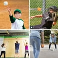 GSE Games & Sports Expert Field Training Baseball, Rubber Reaction ...