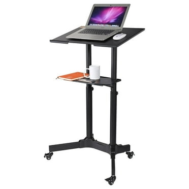 Clear Acrylic Lectern with Adjustable 20.5-inch Round Reading Surface ...