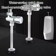 Manual Urinal Flush Valves Built In Delay Shutoff Easy Press Copper ...
