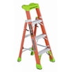 Louisville Ladder FXS1508 8 ft. Fiberglass Cross Step Ladder, Type IA ...