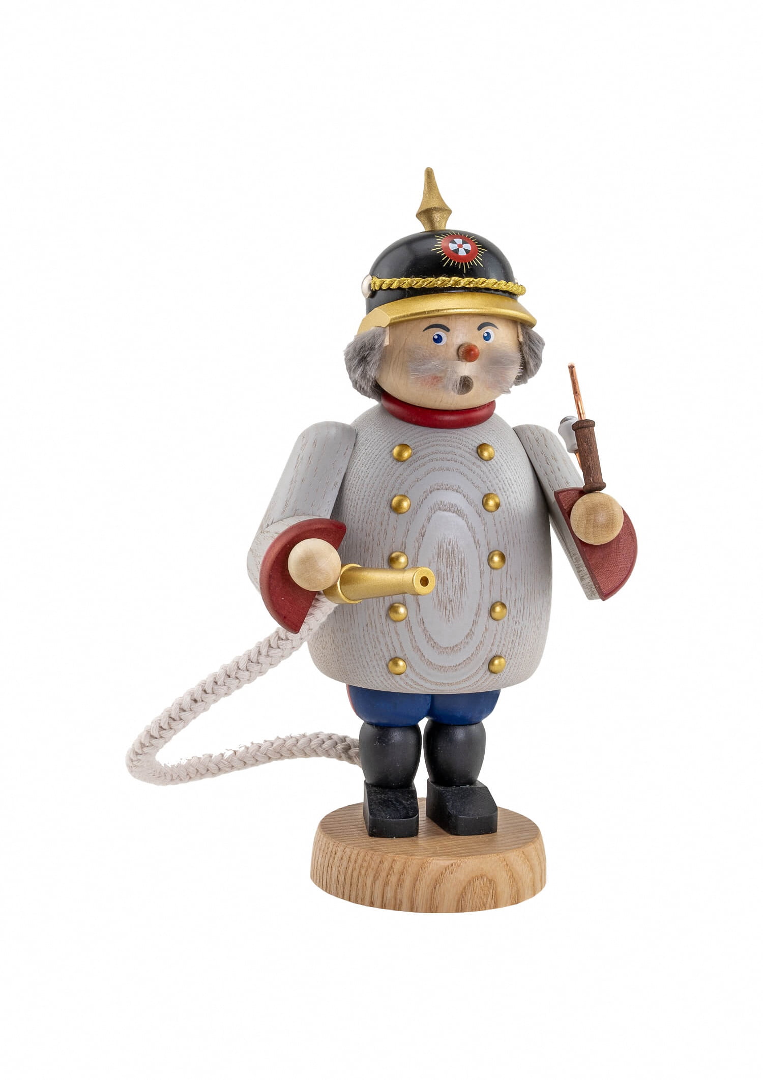 German incense smoker firefighter, height 20 cm / 8 inch, original ...
