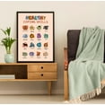 LOLUIS Healthy Coping Skills Poster, Boho Mental Health Posters for ...