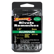 Arrow 5/32" Long Aluminum Rivets 50 Count - Walmart.com