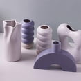 CEORPER Nordic Style Ceramic Vase Modern Minimalist Abstract Art ...
