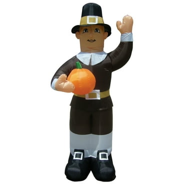 7' Air Blown Inflatable T-Rex Biting Pumpkin Jack-O-Lantern - Walmart.com