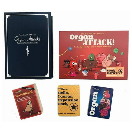 Organ Attack Funny Gathering Card Board Game Party Family Card Portable ...