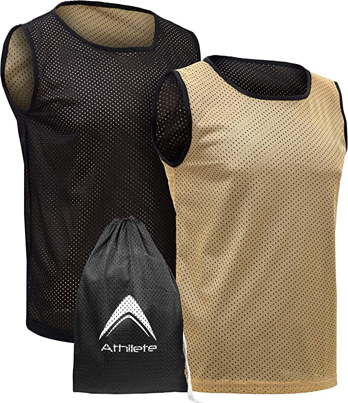 Athllete Reversible Pinnies Training Vest Scrimmage Practice Jersey (V ...